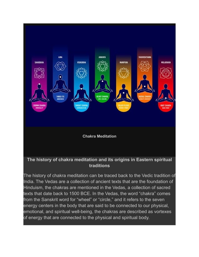 Chakra Meditation.pdf | Hinduism | Religion & Spirituality