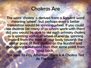 Chakras PPP | PPTX | Hinduism | Religion & Spirituality