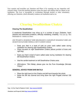 ALL THE SEVEN CHAKRAS AND TECHNIQUES FOR CLEARING THEM | PDF | Hinduism ...