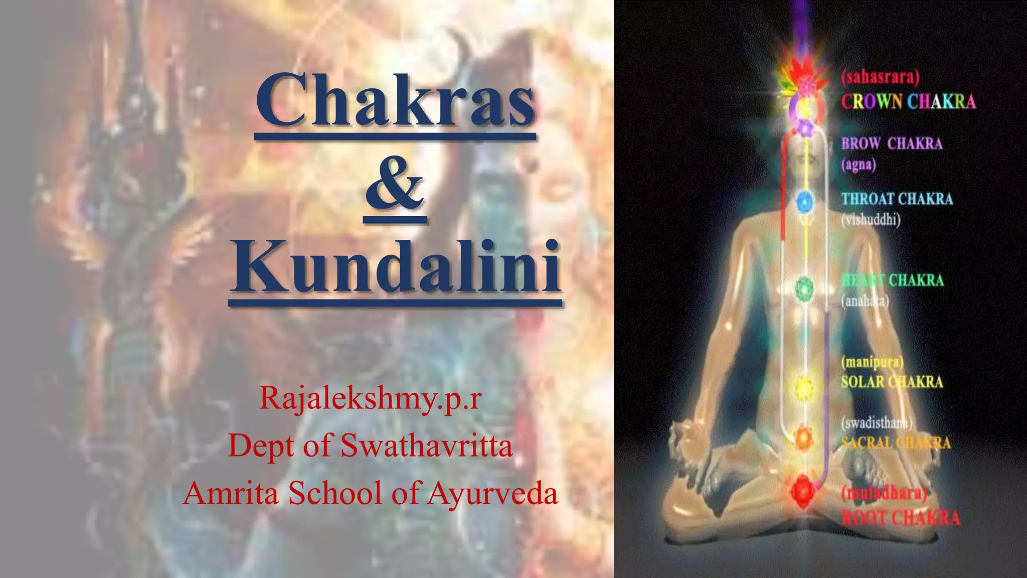 Chakras & kundalini | PPTX