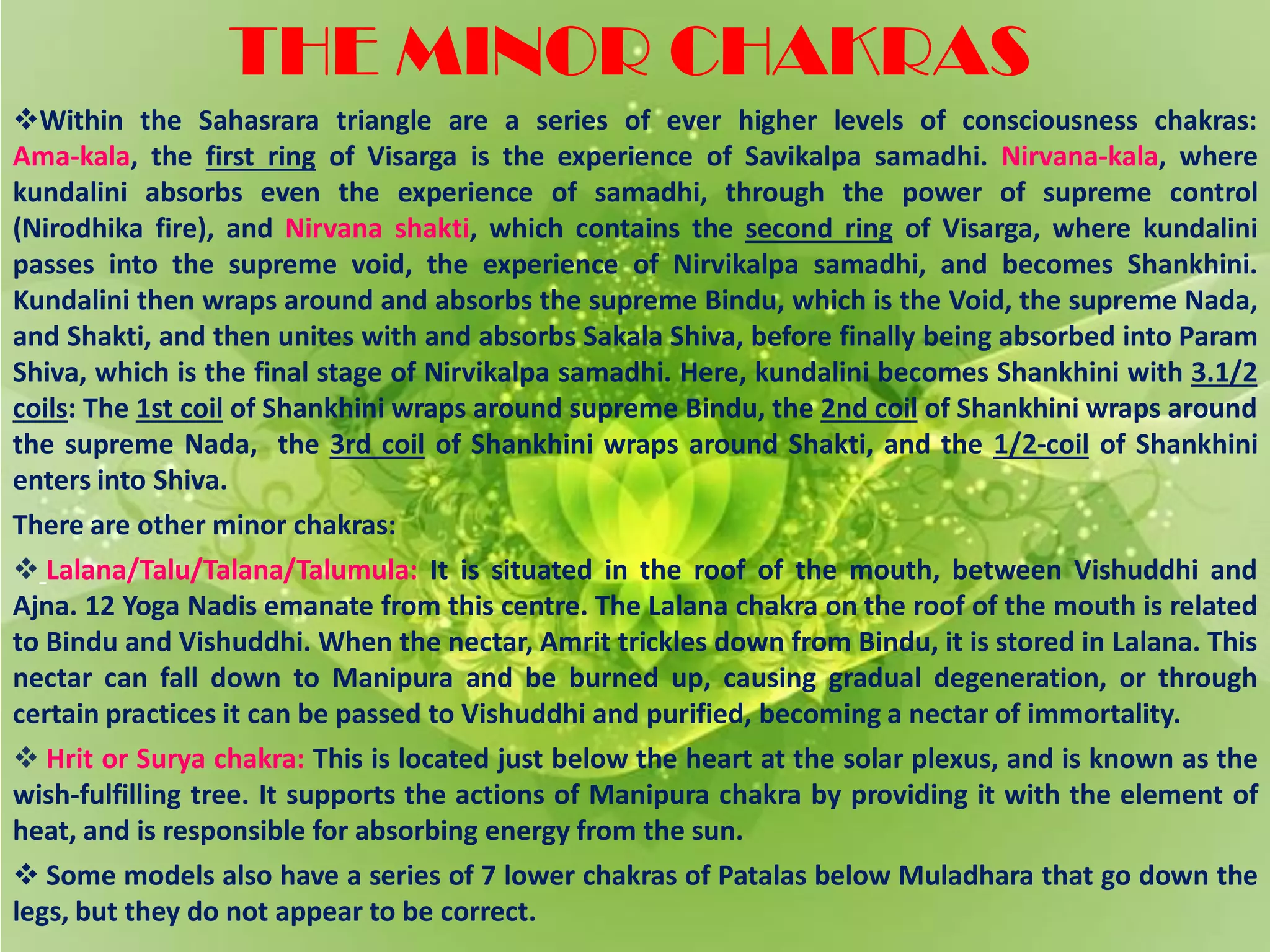 Chakras of the micro & macrocosm | PDF