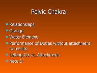 Exploring the Chakras | PPT