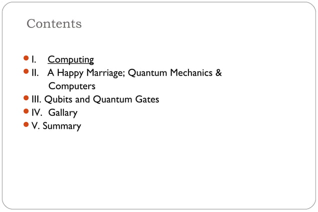 Introduction to Quantum Computing & Quantum Information Theory | PPT ...