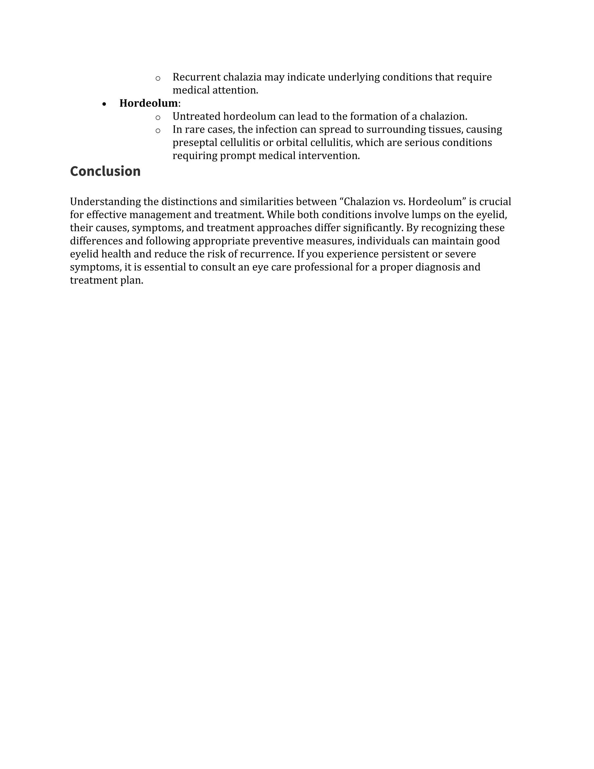 Chalazion vs. Hordeolum: Differences, Causes, Symptoms, and Treatment ...