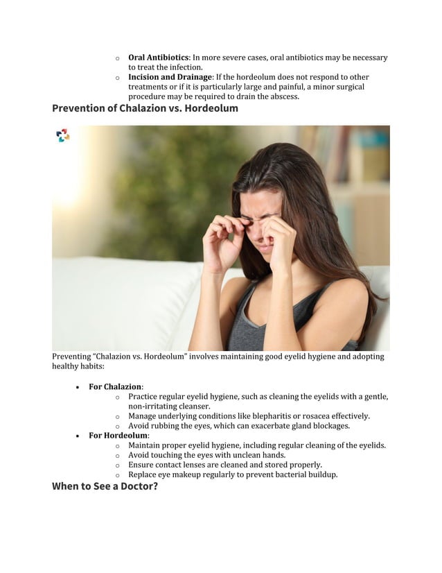 Chalazion vs. Hordeolum: Differences, Causes, Symptoms, and Treatment ...