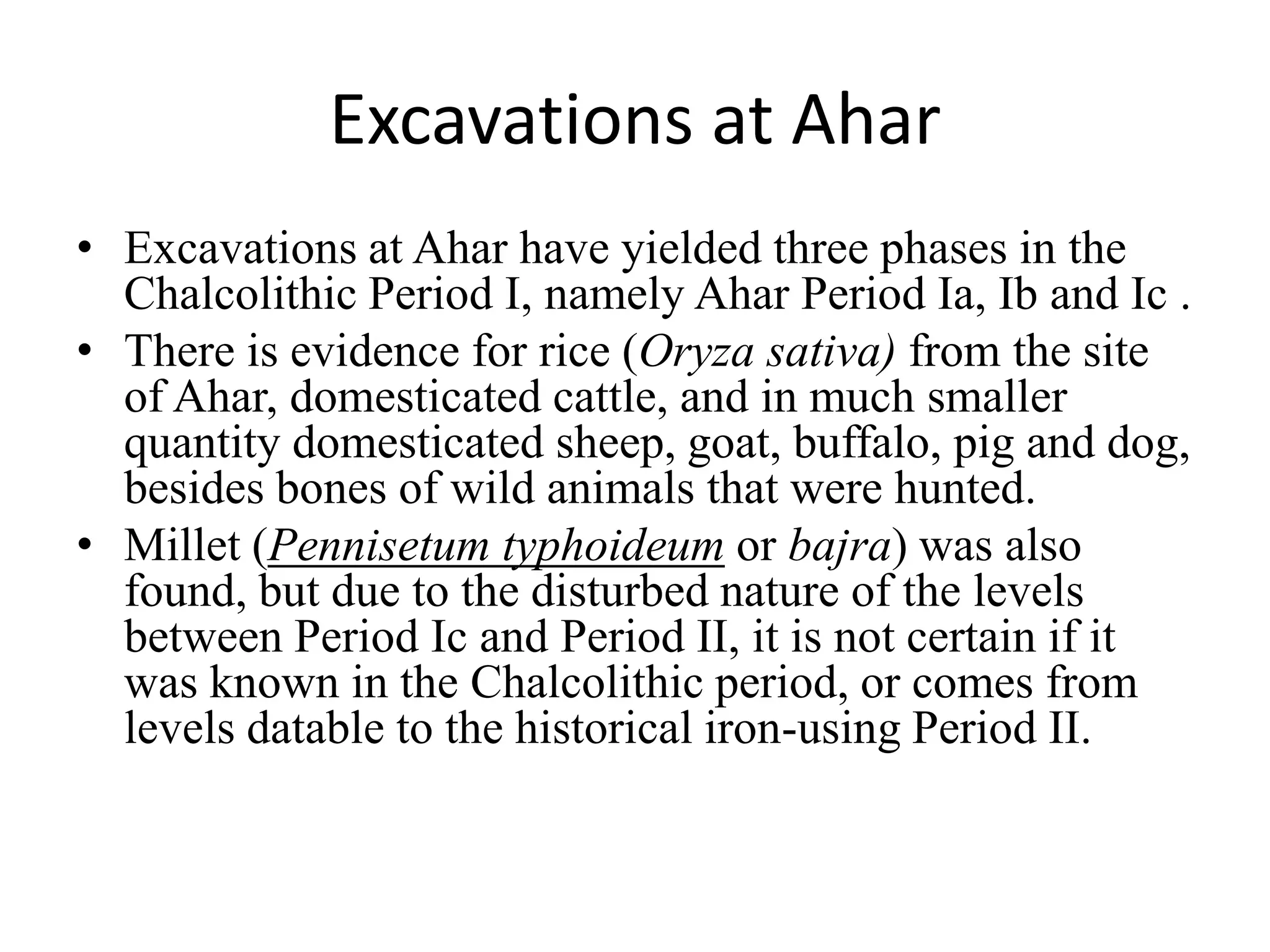 Chalcolithic cultures of india | PDF
