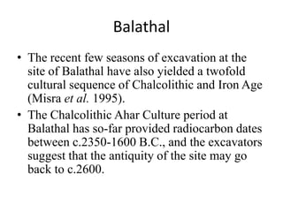 Chalcolithic cultures of india | PDF