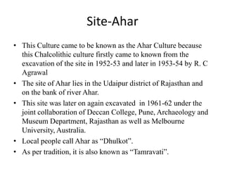 Chalcolithic cultures of india | PDF