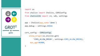 Chalice microframework 101 (eng) | PPT