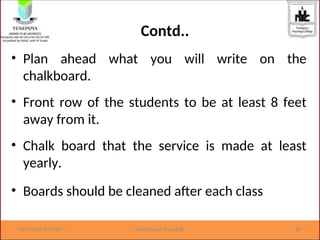 Chalk board in Nursing Education and Technology.ppt