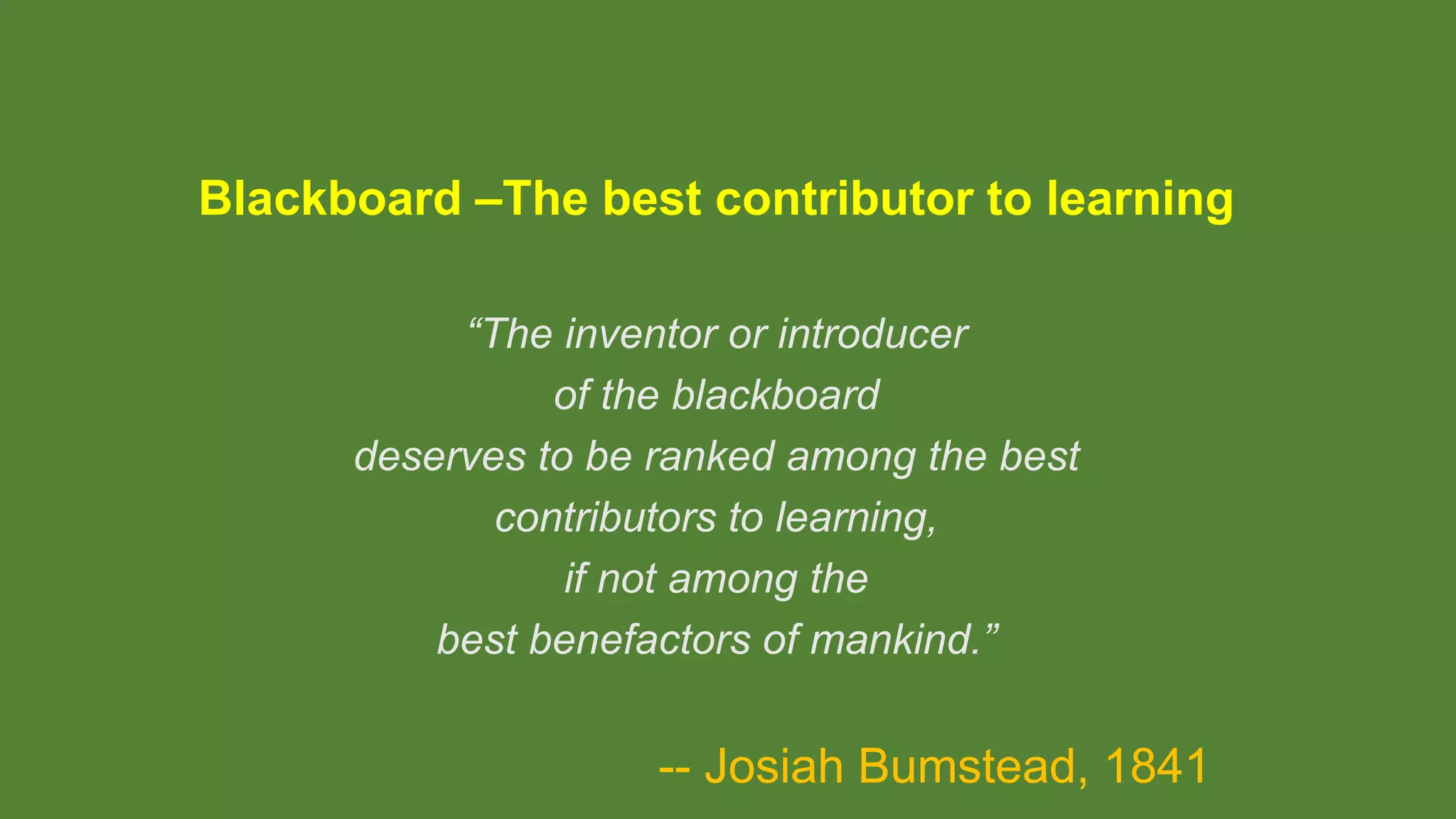Chalkboard skills for effective teaching | PPTX