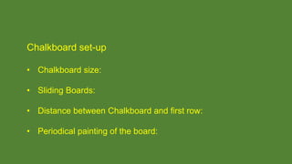 Chalkboard skills for effective teaching | PPTX