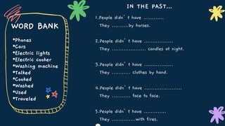 unit 6 then and now english students material | PPT