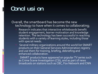 Chalkboard to smartboard | PPT