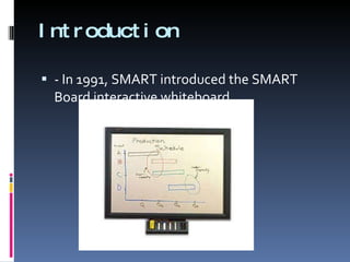 Chalkboard to smartboard | PPT