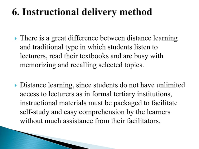 Challenges and issuesof distance education Pakistan | PPTX
