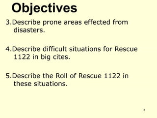 Challenges for rescue 1122 | PPT