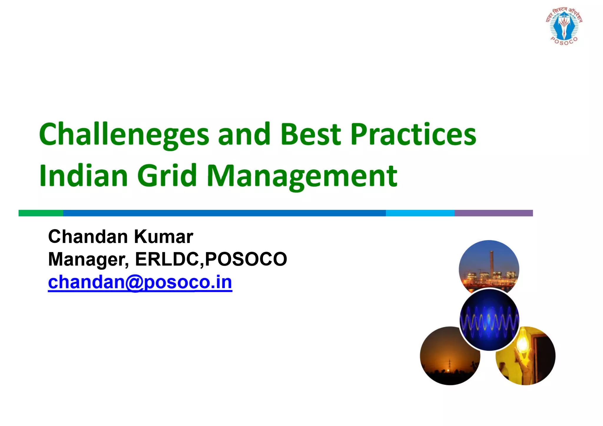 Challenges and Best Practices : Indian Grid Management | PPT