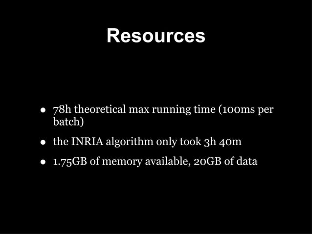 Exploration & Exploitation Challenge 2011 | PPT