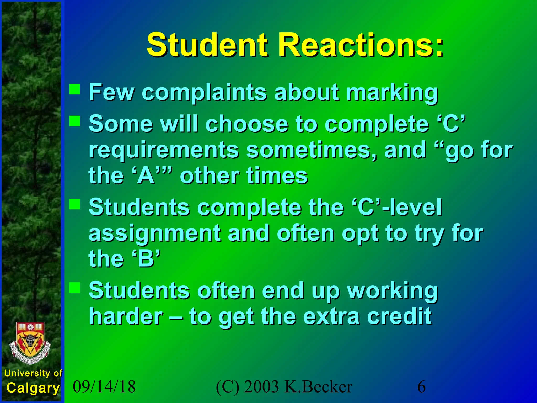 Assignments that Meet the Needs of Exceptional Students without ...