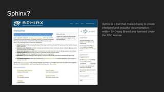 Challenge: convert policy doc from docbook to sphinx | PDF