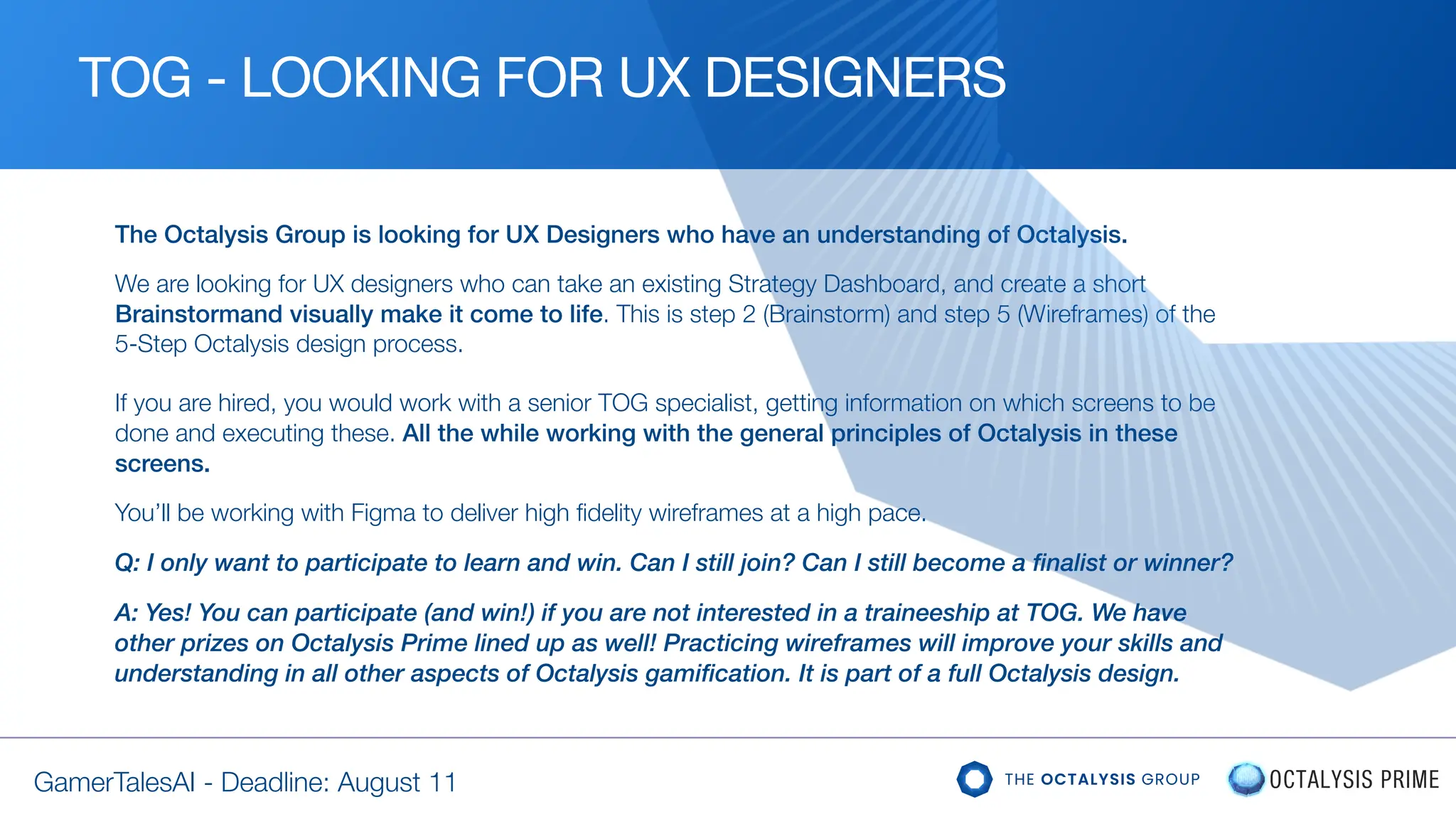 Octalysis Prime Challenge - GamerTalesAI | PPT