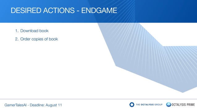 Octalysis Prime Challenge - GamerTalesAI | PPT