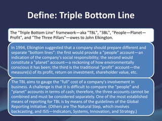 Challenge: Science, Technology, and Innovation and the Triple Bottom ...
