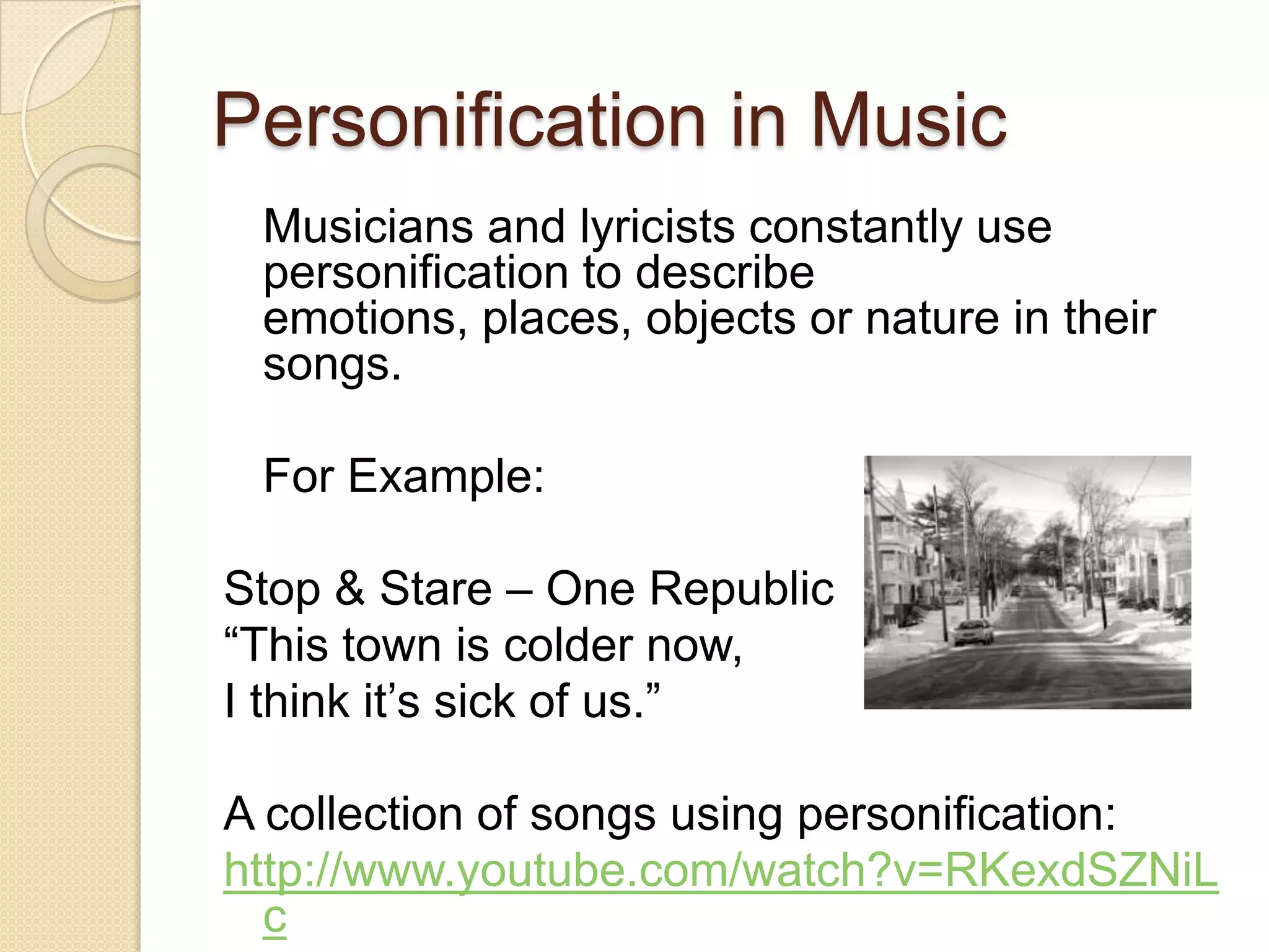 Personification in Poetry Presentation | PPTX