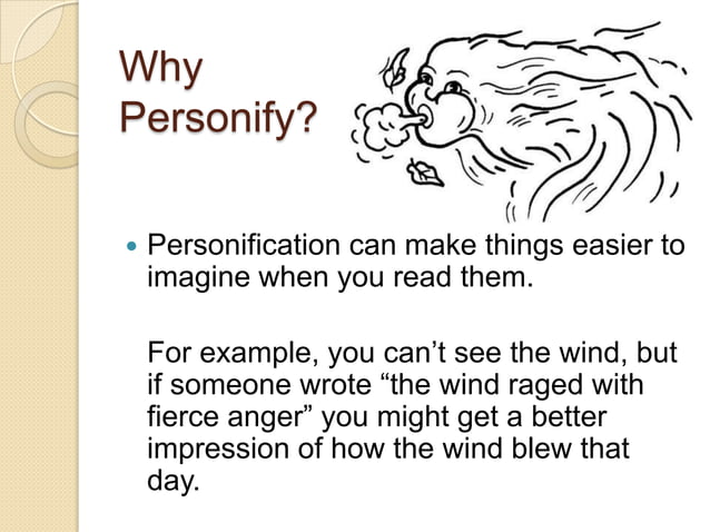 Personification in Poetry Presentation | PPTX