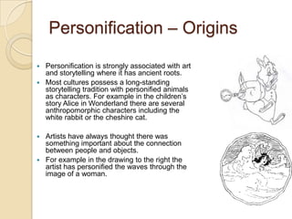 Personification in Poetry Presentation | PPTX