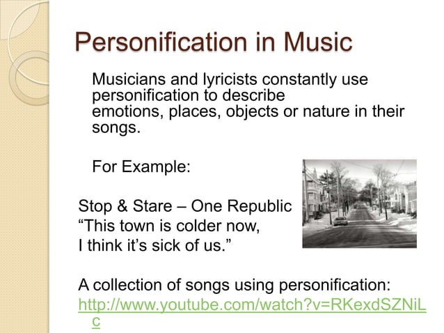 Personification in Poetry Presentation | PPTX