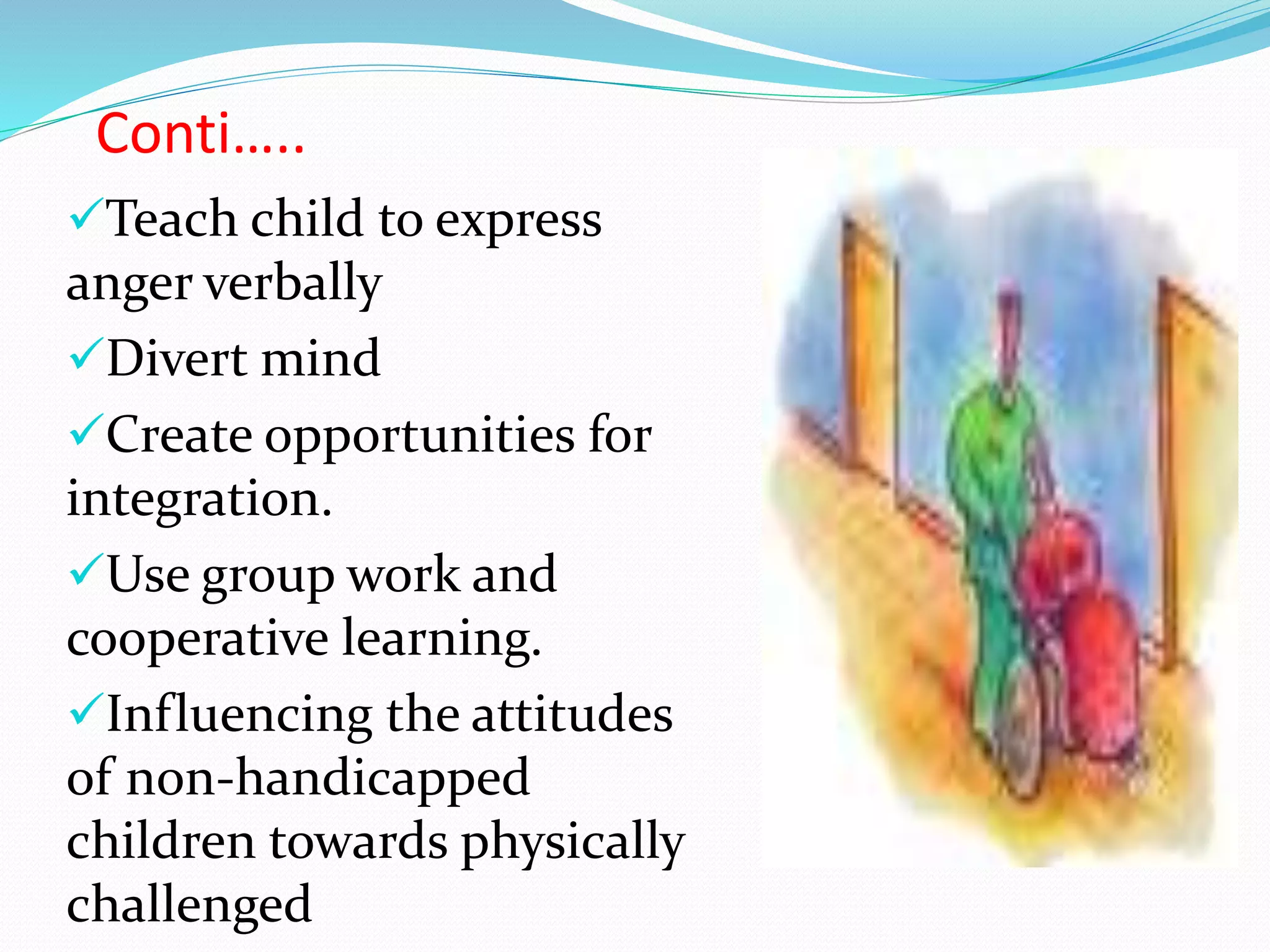 Challenged child management | PPTX