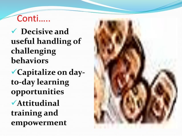 Challenged child management | PPTX