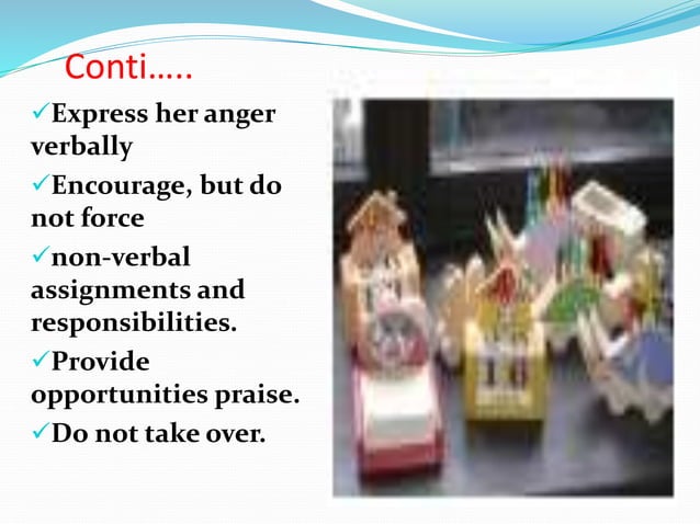 Challenged child management | PPTX