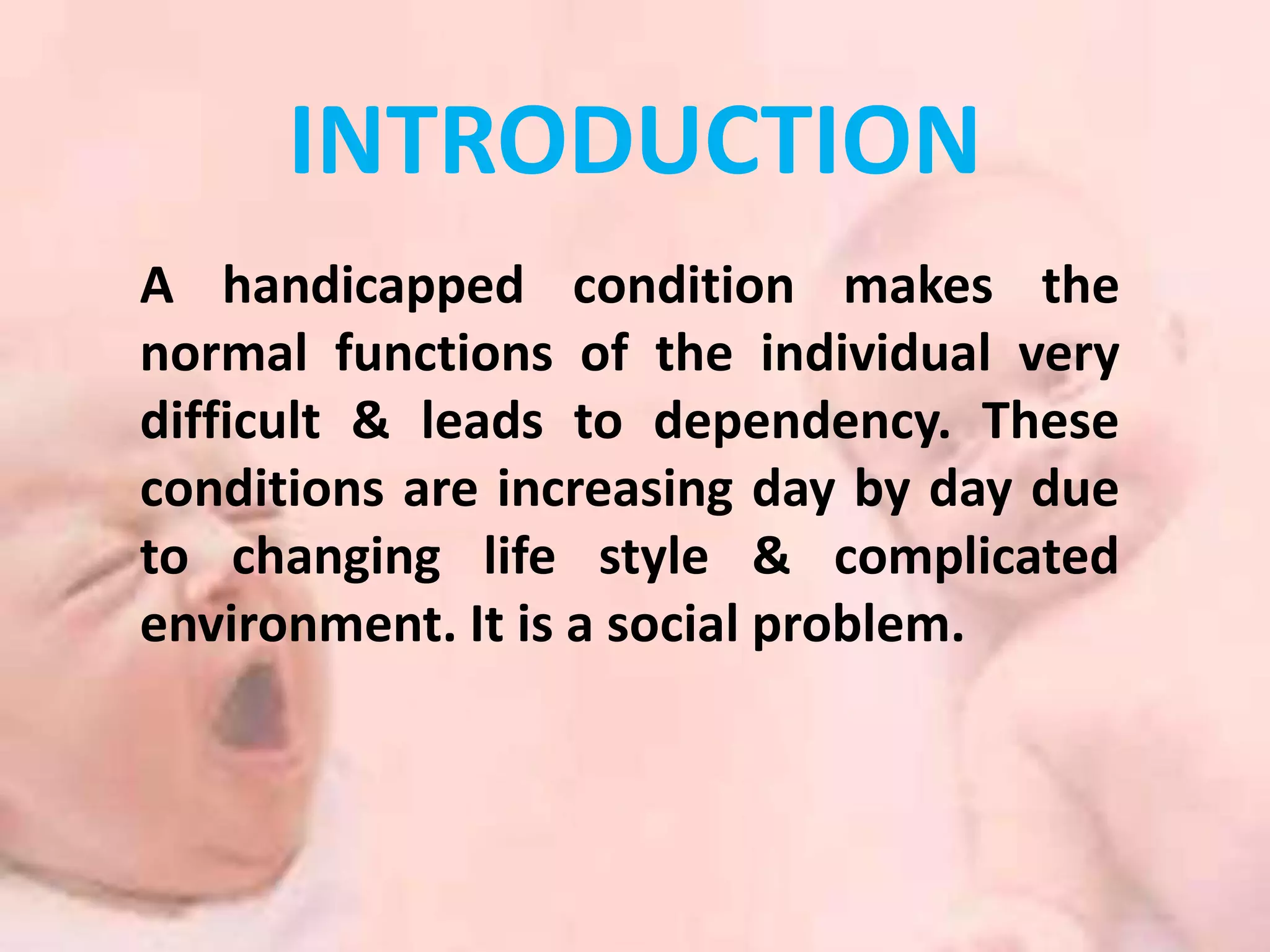 Challenged children | PPTX