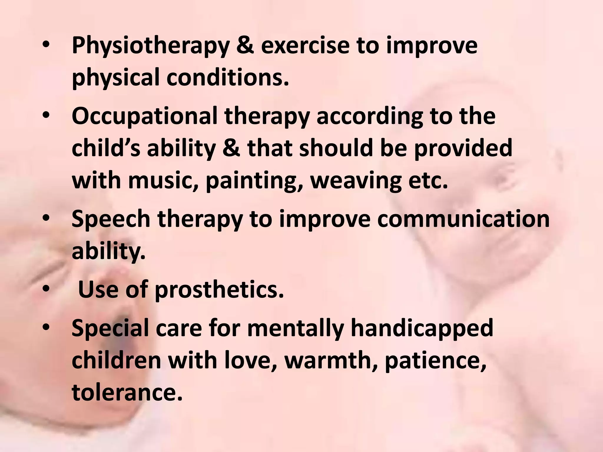 Challenged children | PPTX