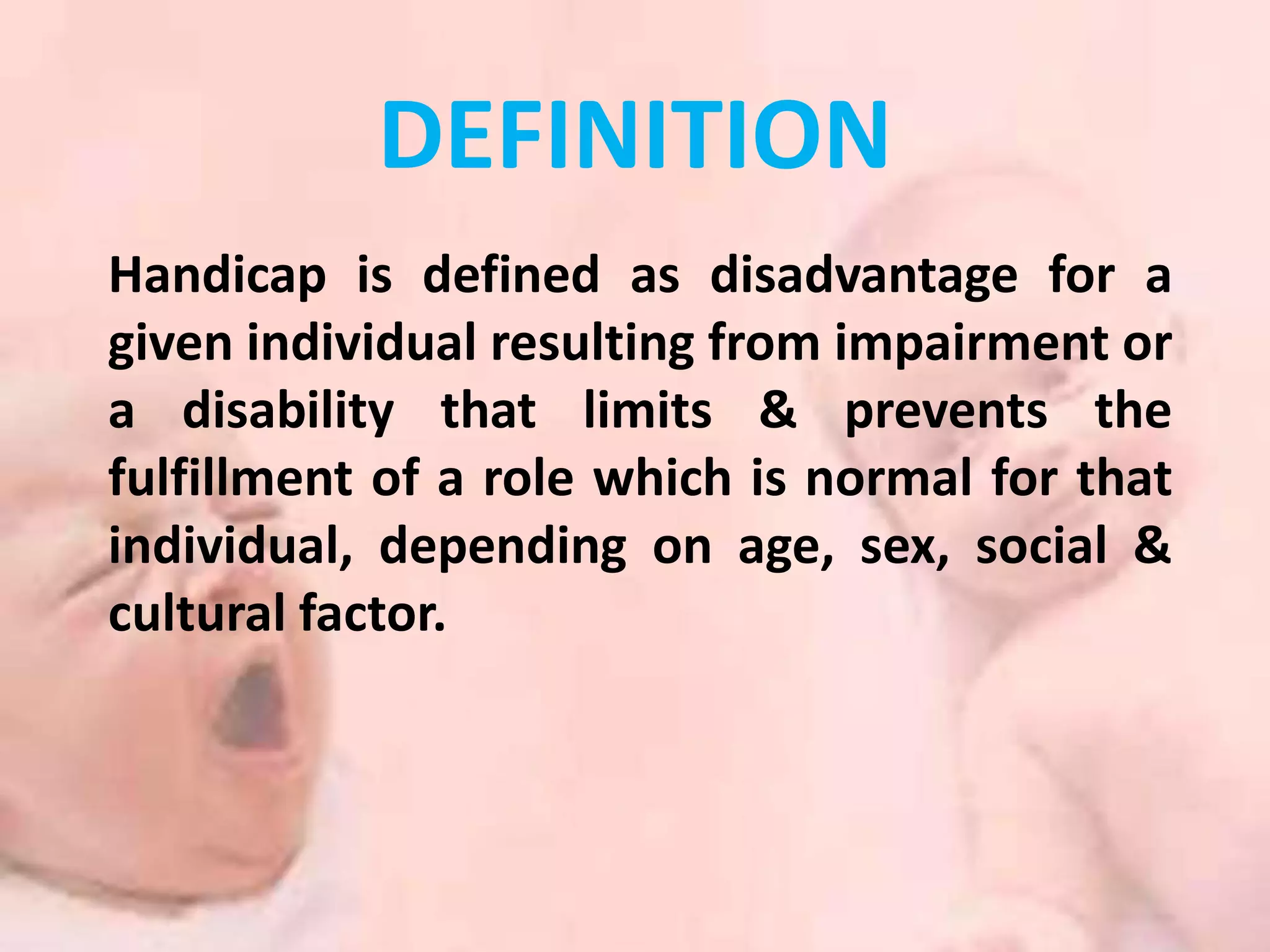 Challenged children | PPTX