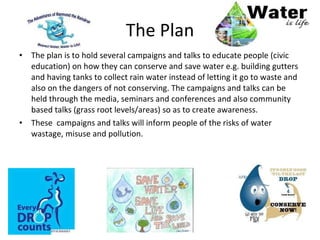 [Challenge:Future] HEAL THE LAND:SAVE WATER RESOURCES | PPT