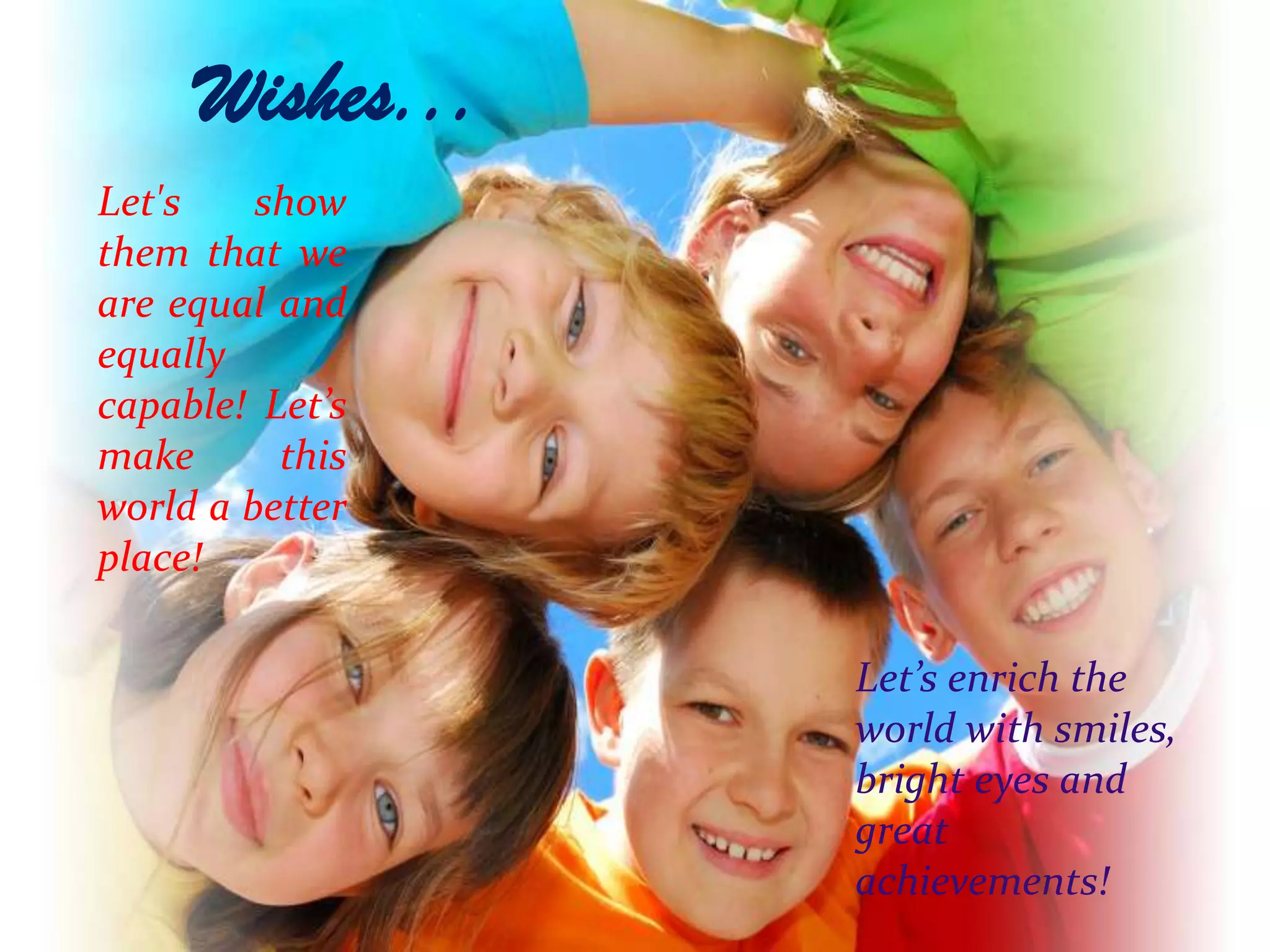 [Challenge:Future] Helping children with disabilities | PPTX