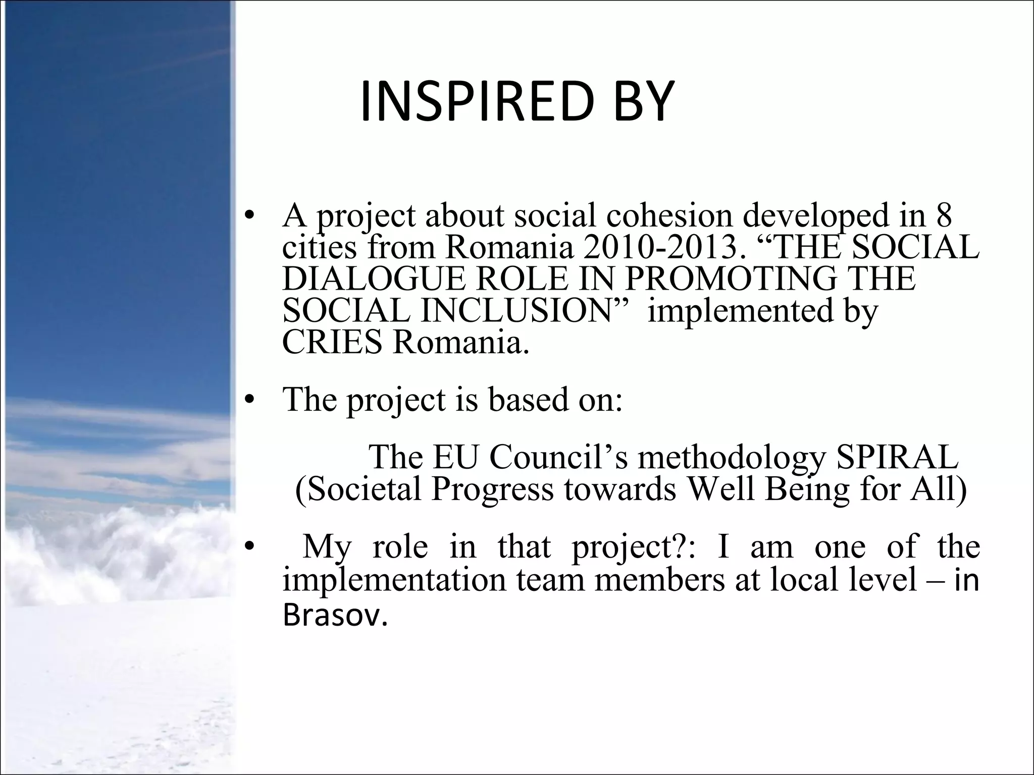 [Challenge:Future] HELPING YOU TO HELP YOURSELF | PPT | Education