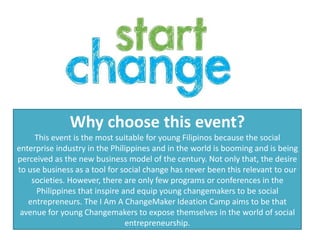 [Challenge:Future] I am Changemaker | PPT