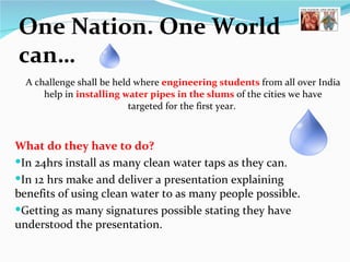 [Challenge:Future] One Nation. One World. | PPT