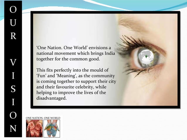 [Challenge:Future] One Nation. One World. | PPT