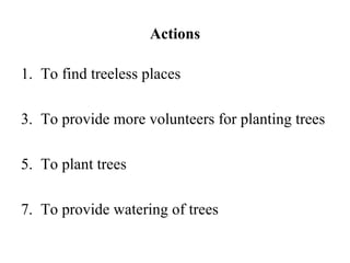 [Challenge:Future] Planting trees | PPT