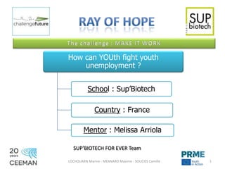 [Challenge:Future] Ray of hope | PPT