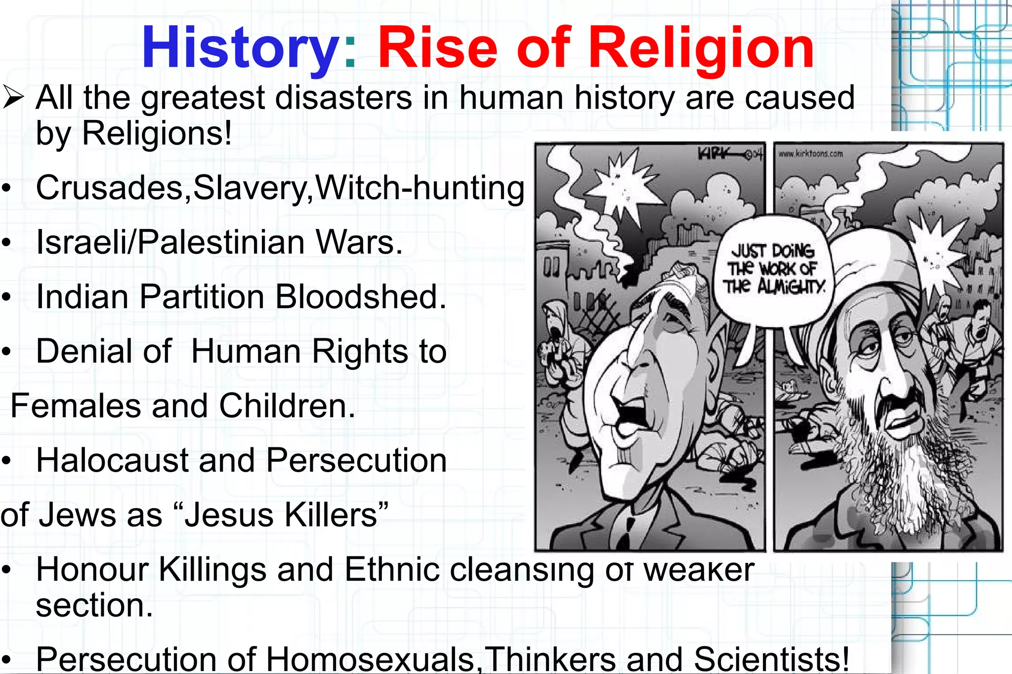 [Challenge:Future] Rise of Religion | PPT