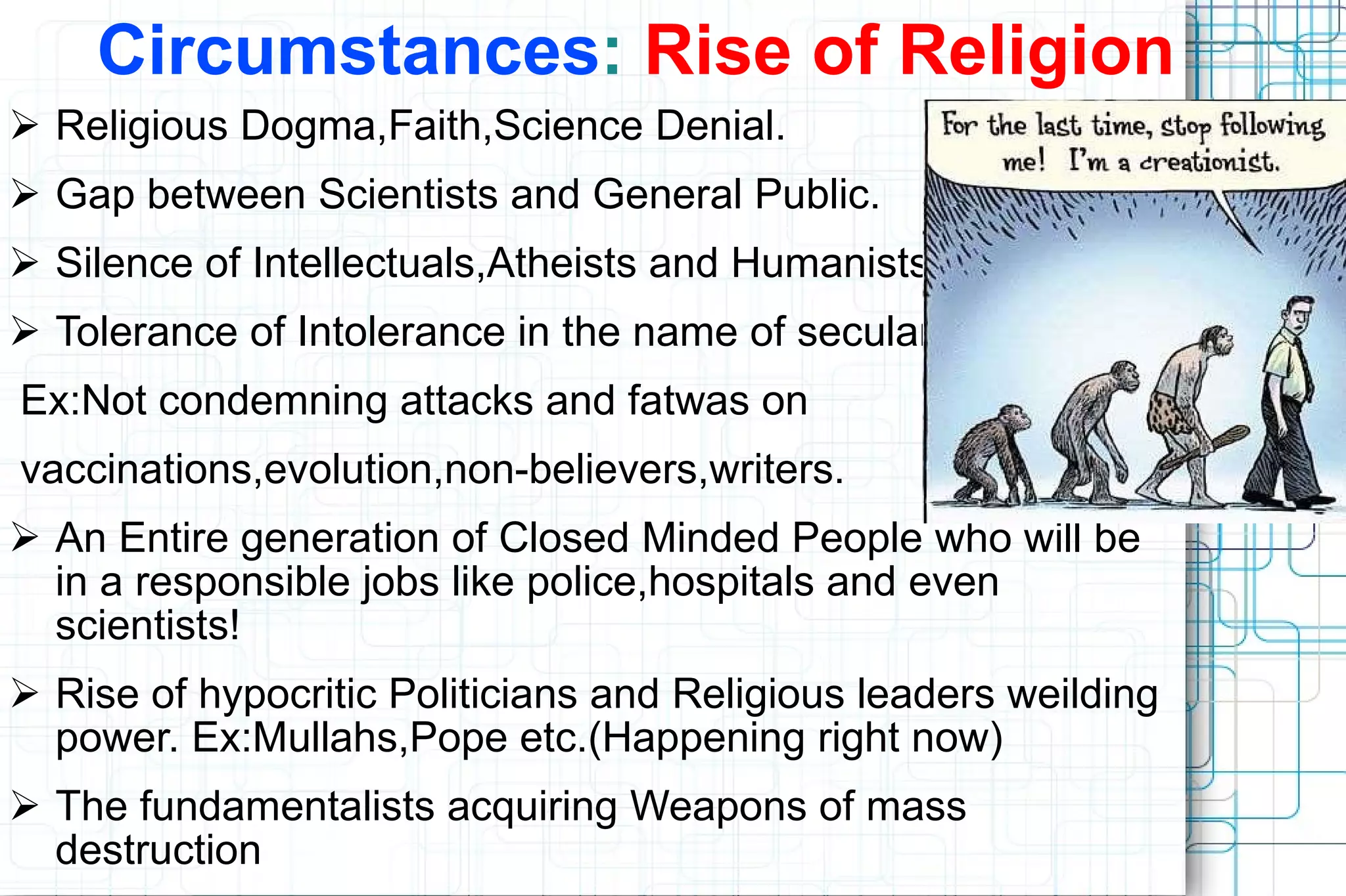 [Challenge:Future] Rise of Religion | PPT