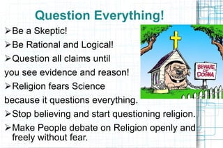 [Challenge:Future] Rise of Religion | PPT