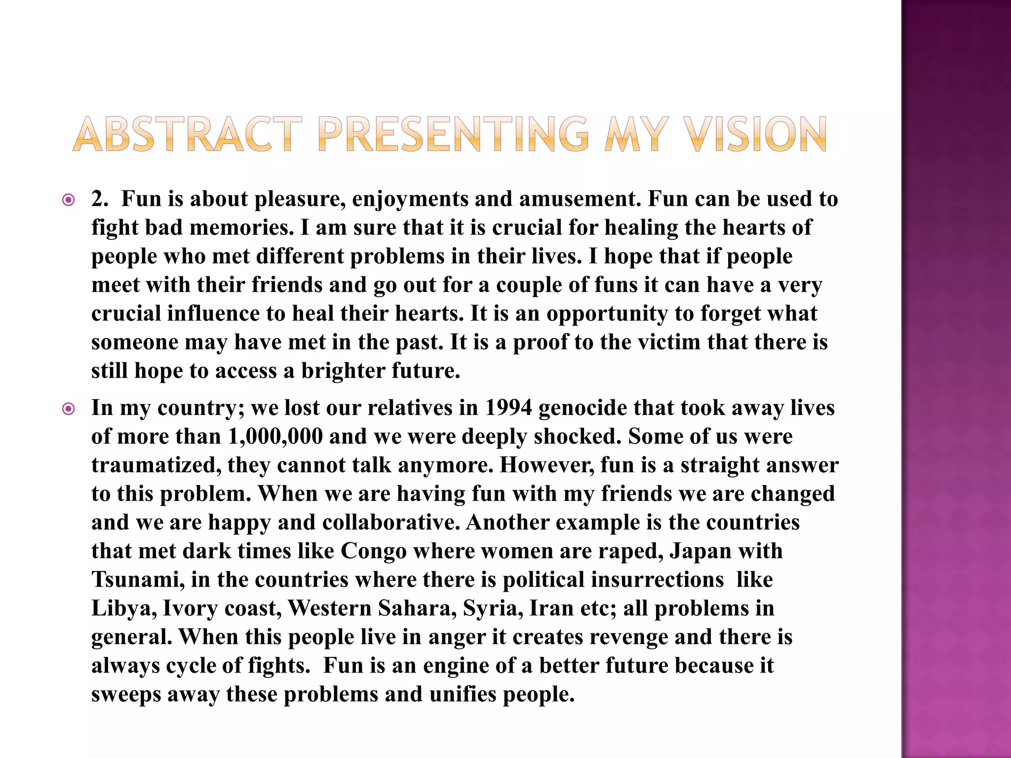 [Challenge:Future] THE PARTNERS: Fun + Meaning2 = 2030 | PPT